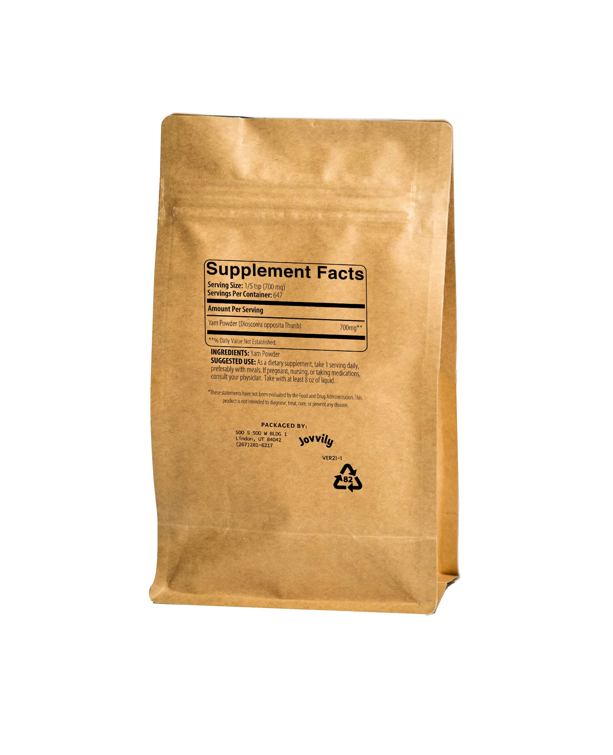 Lab verified blended vitamin powder