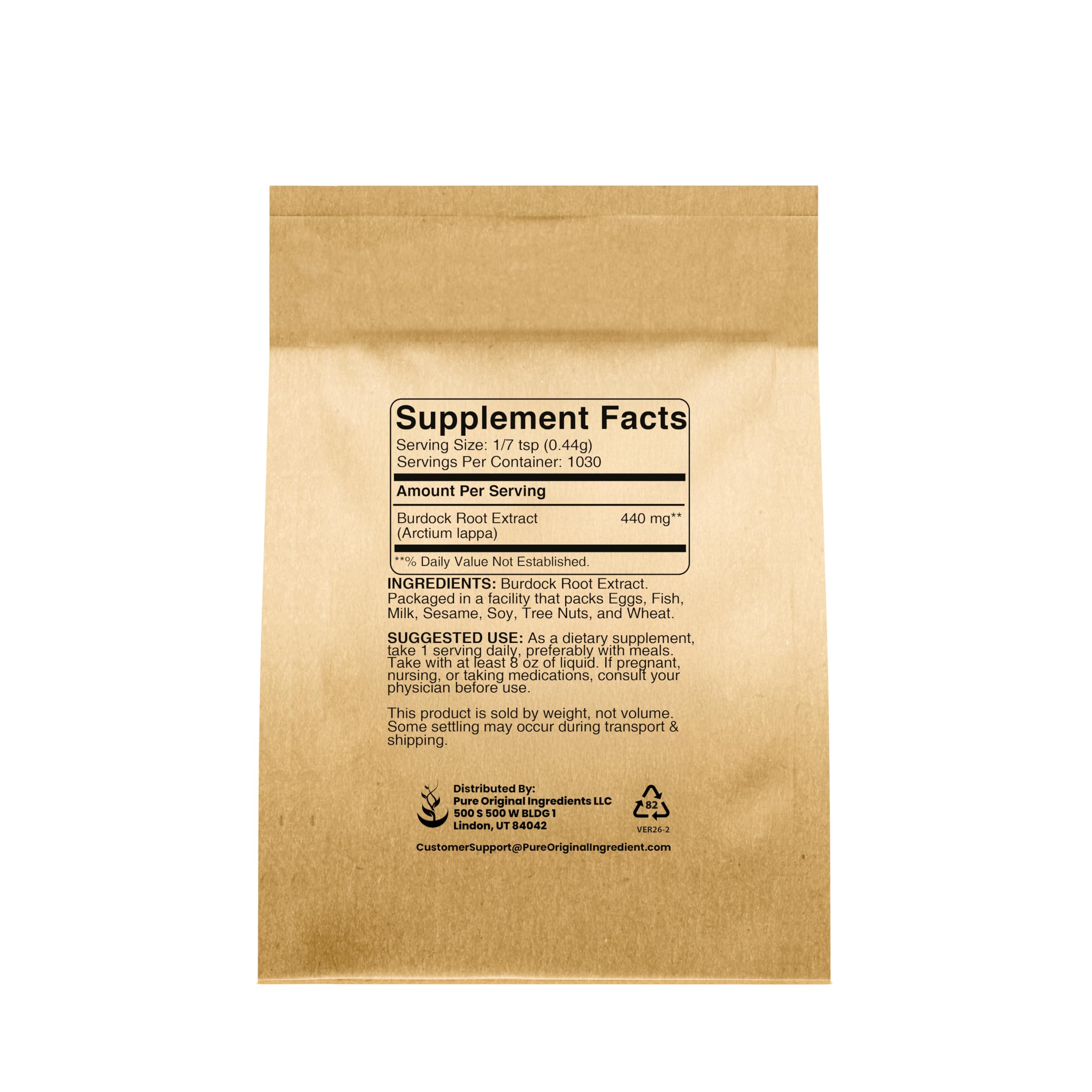 lab-verified burdock root benefits