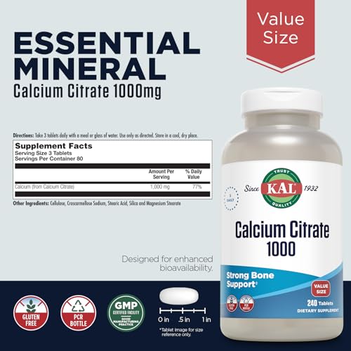 Lab verified calcium citrate formula