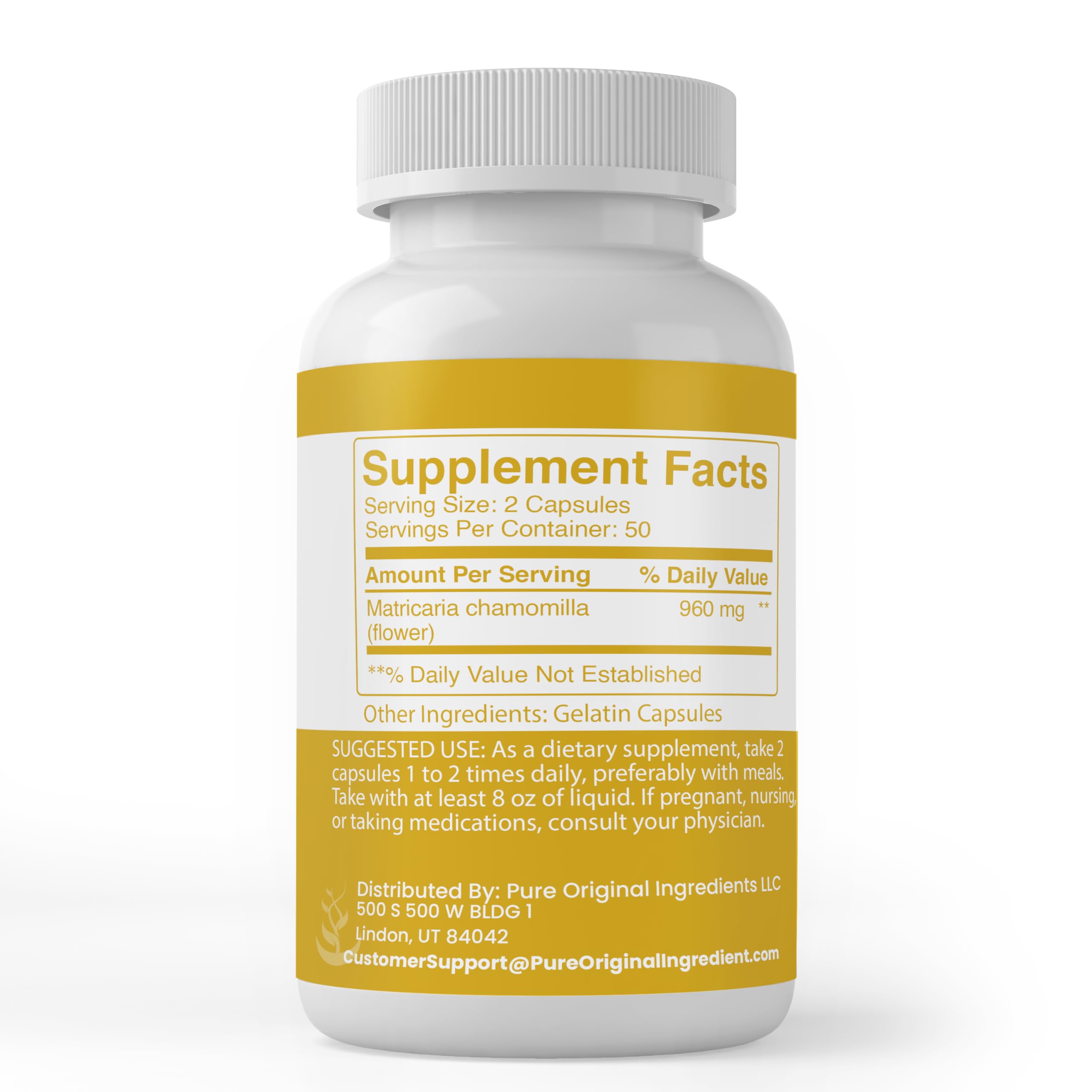 lab verified chamomile extract quality