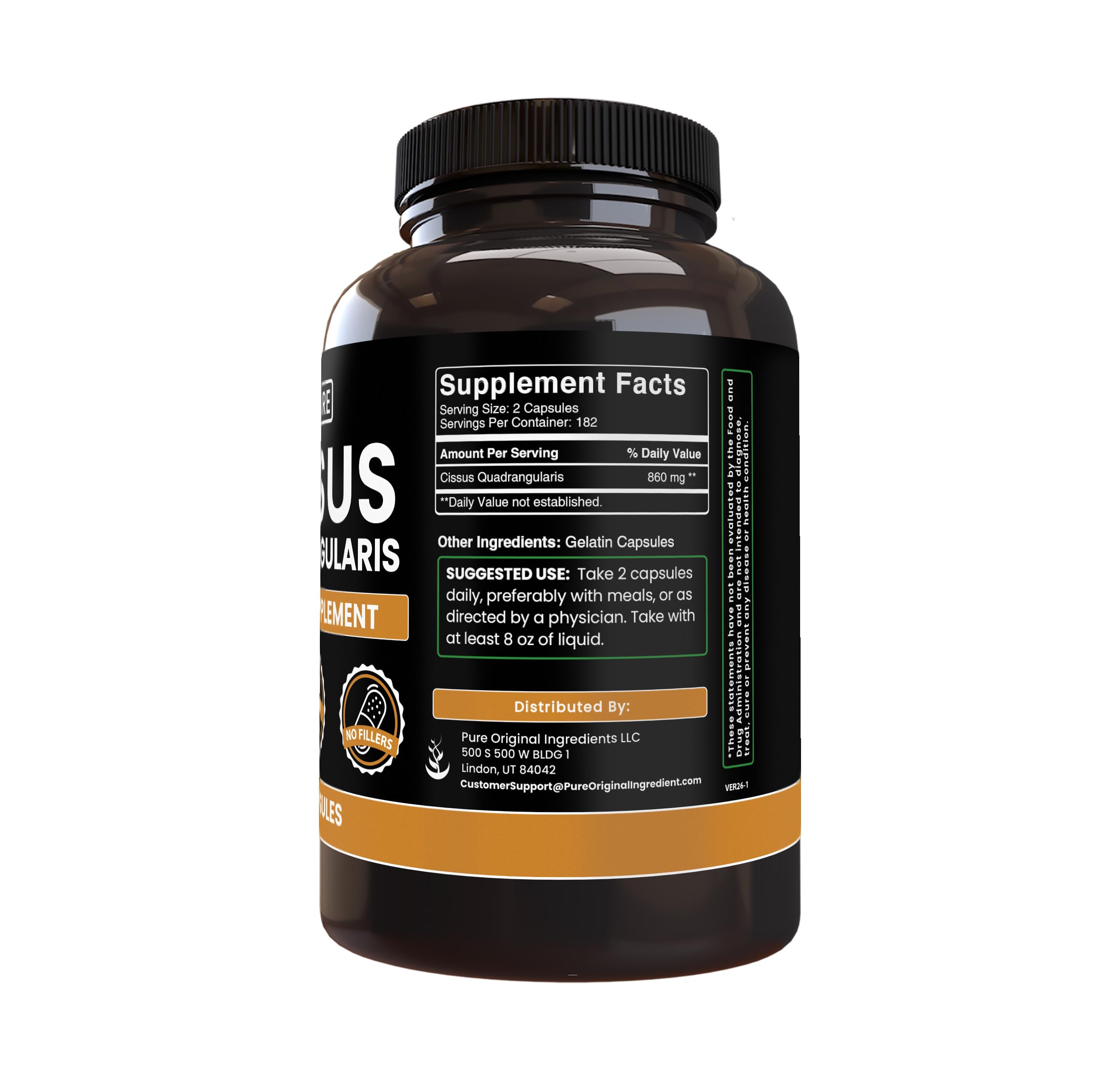 lab verified cissus quadrangularis quality