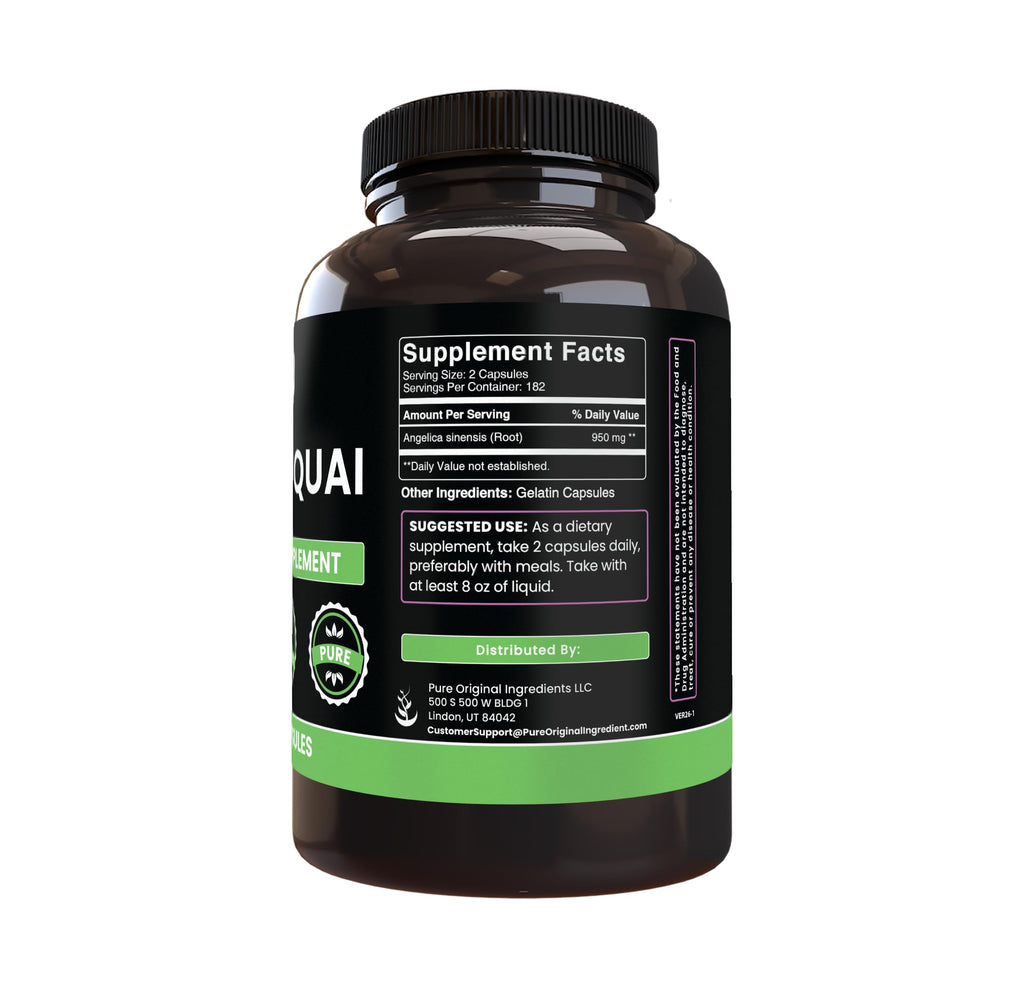 lab verified dong quai root