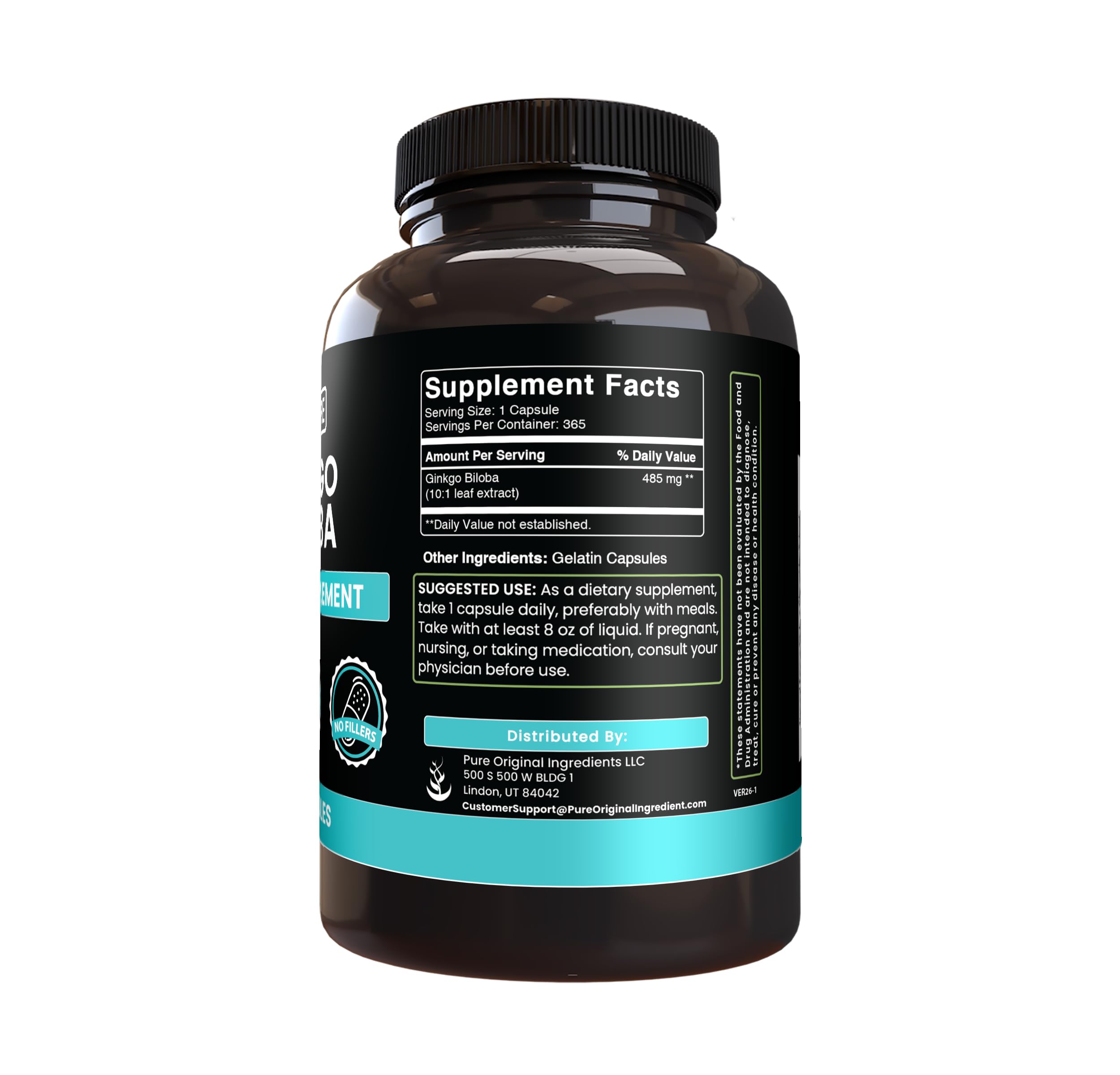 lab verified ginkgo biloba quality