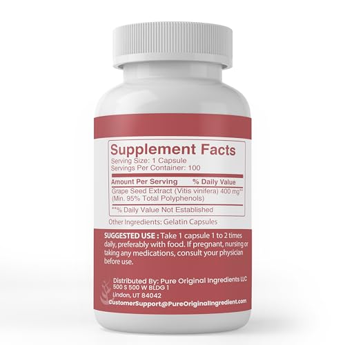 lab verified grape seed extract