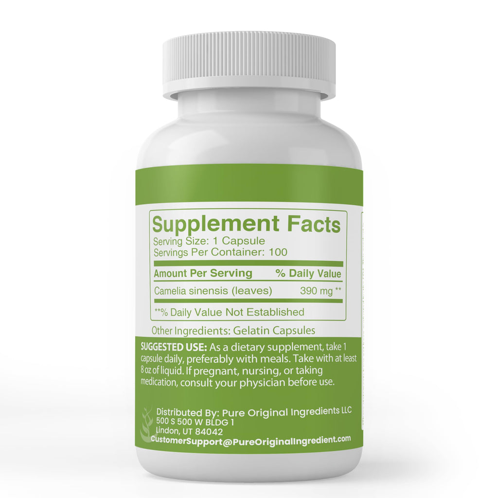 lab verified green tea extract