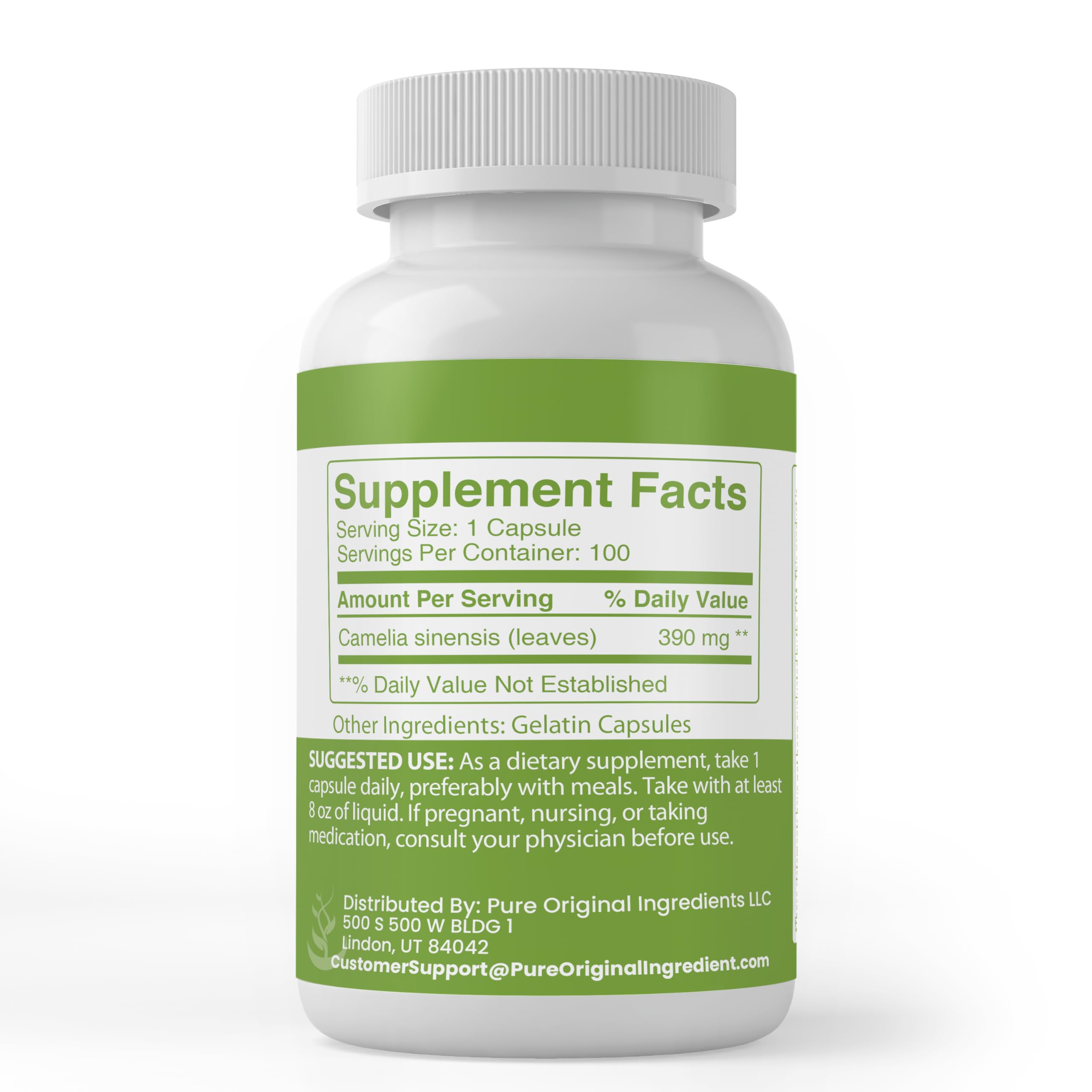 lab verified green tea extract