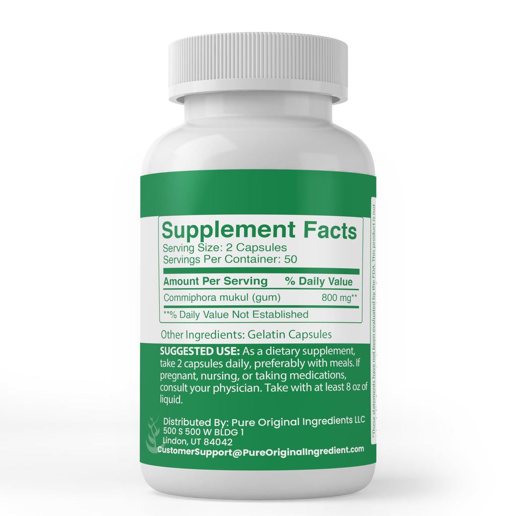 lab verified guggul extract
