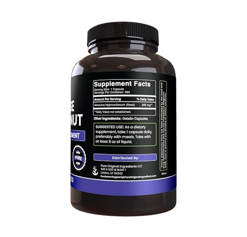lab verified horse chestnut extract