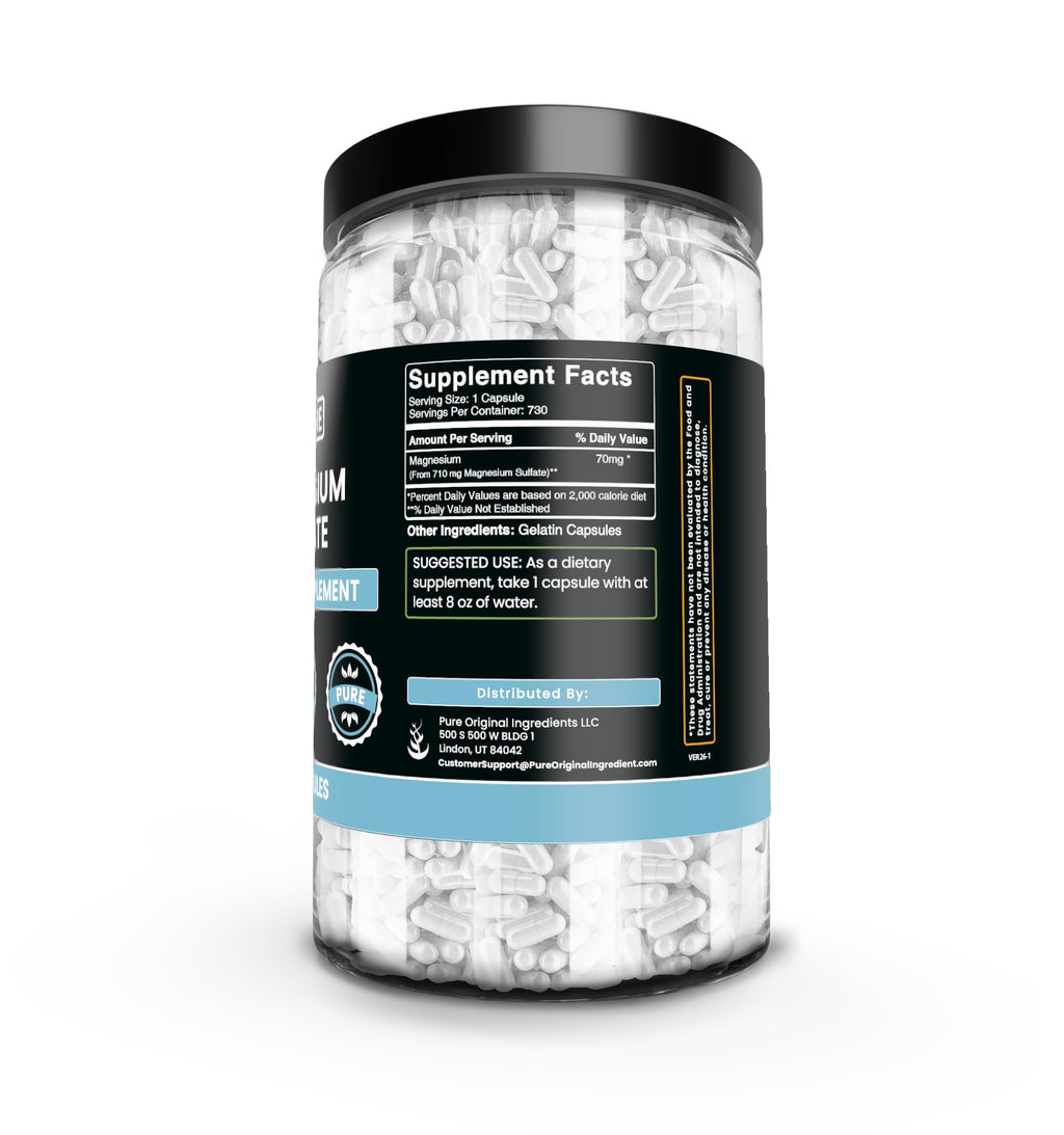 lab verified magnesium for purity