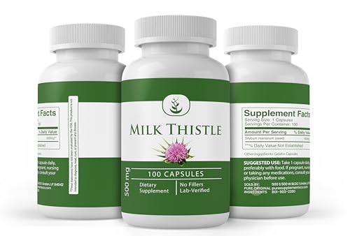 lab verified milk thistle for wellness