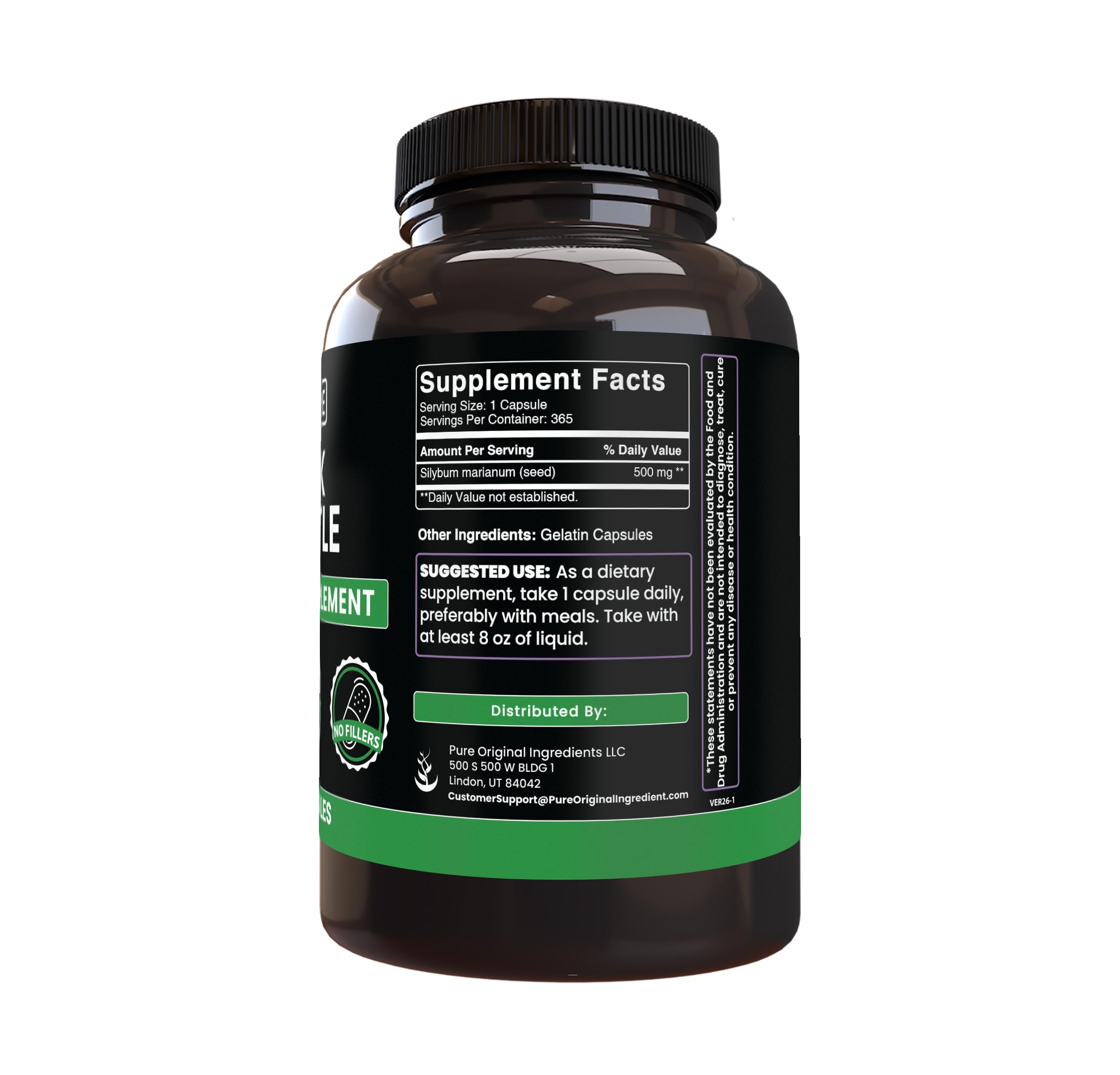 lab verified milk thistle supplements