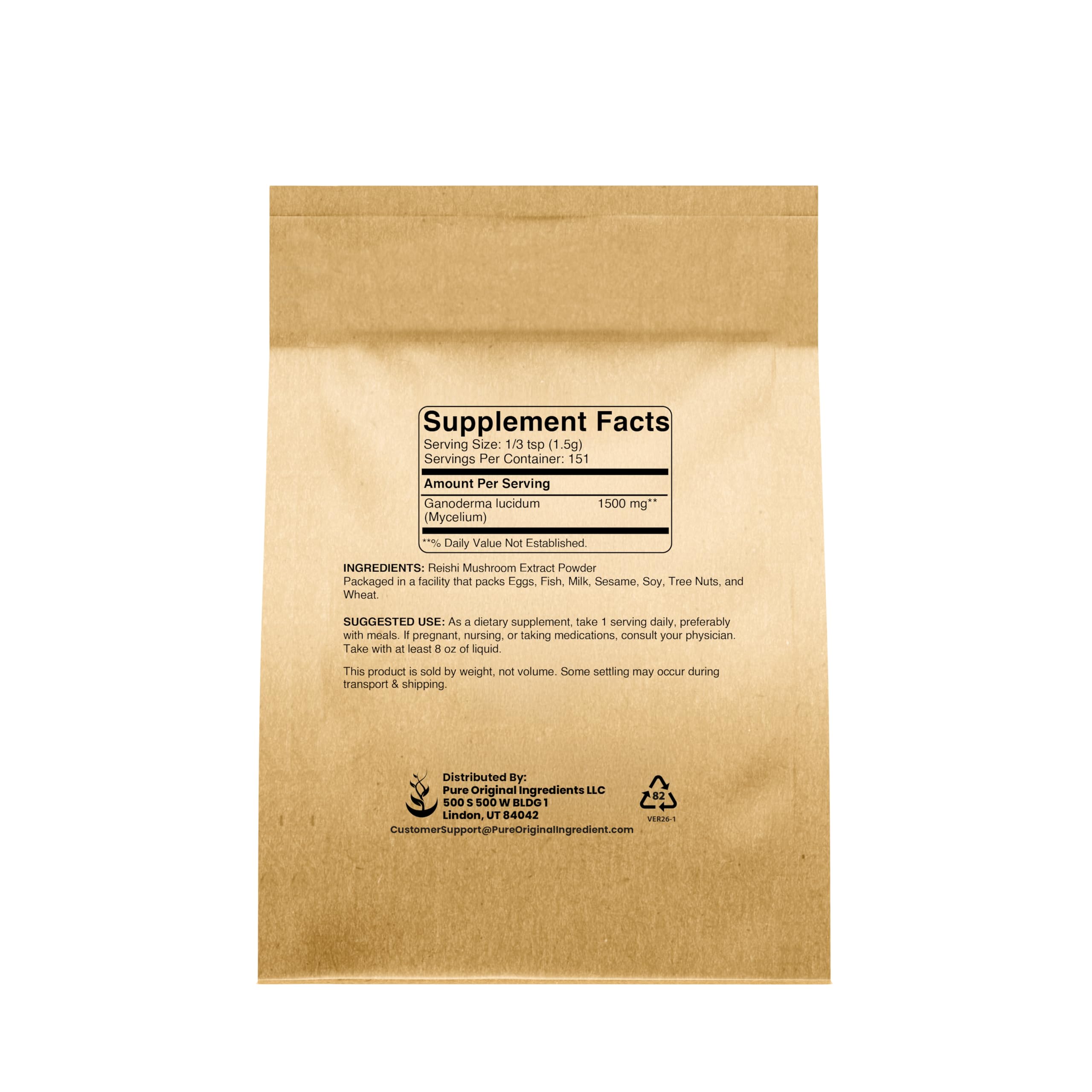Lab-verified reishi mushrooms for vitality