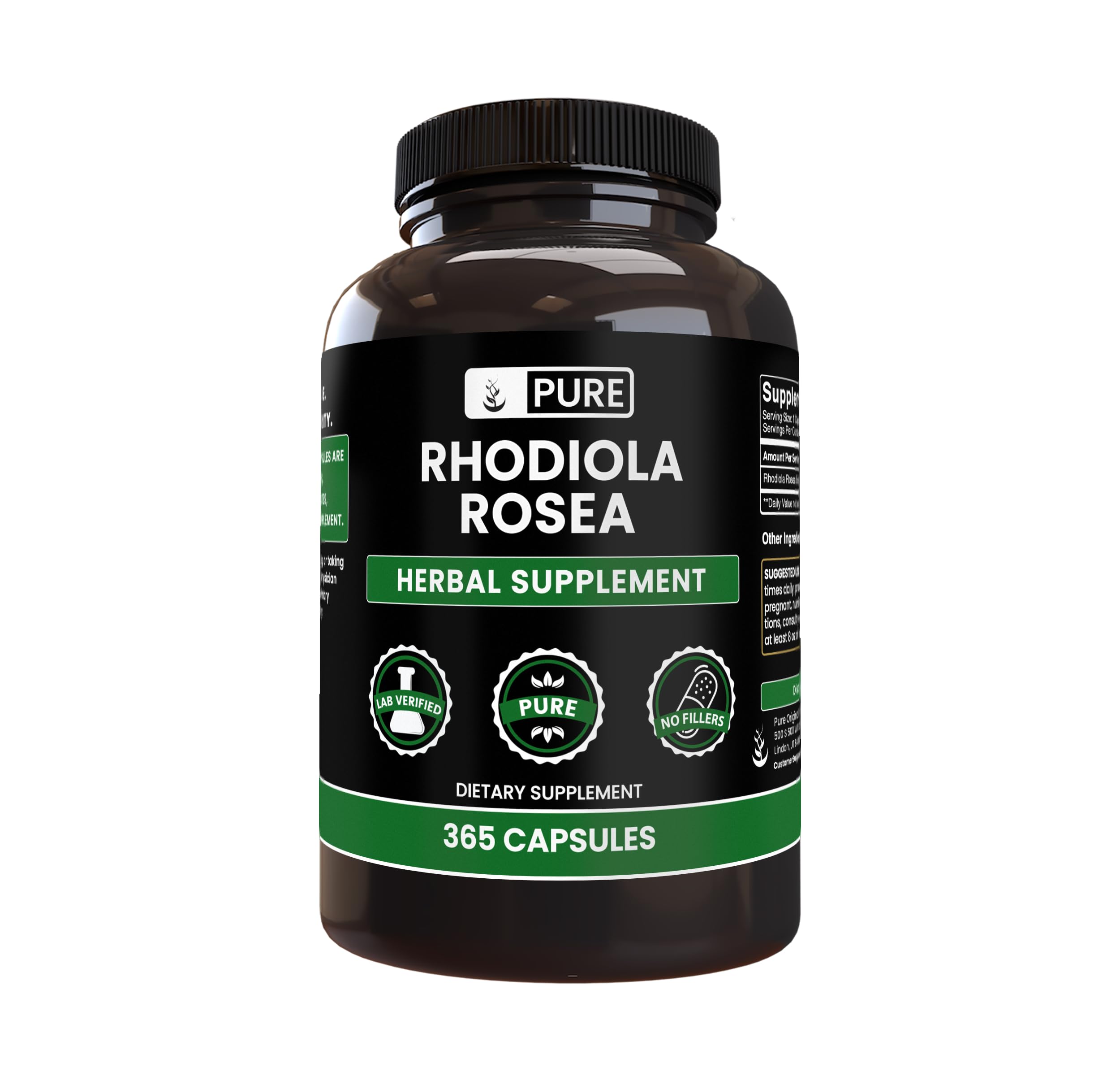 lab verified rhodiola supplement