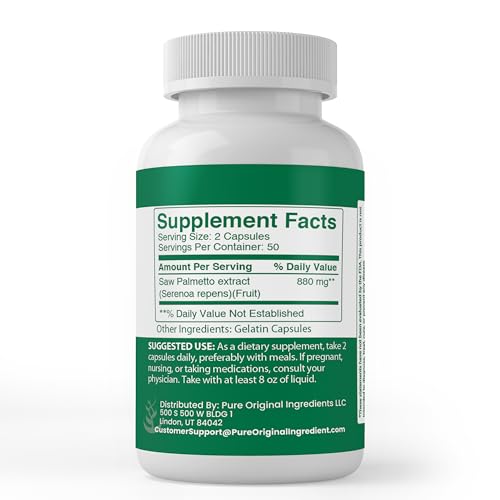 lab verified saw palmetto supplement