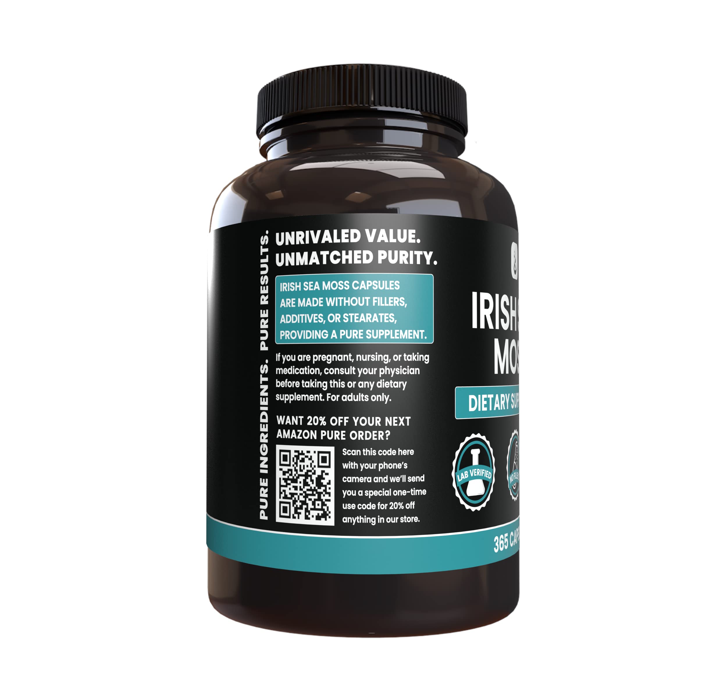 lab verified sea moss supplements