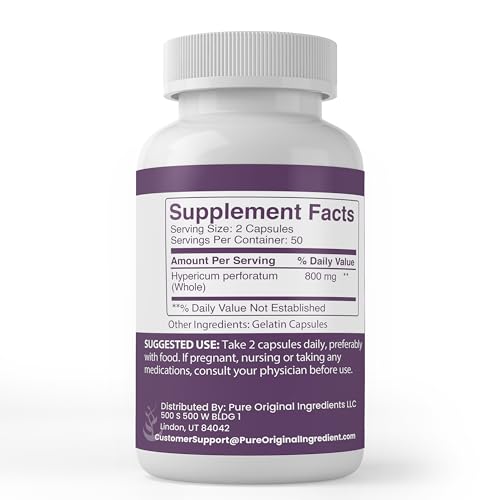 lab verified st. john's wort quality