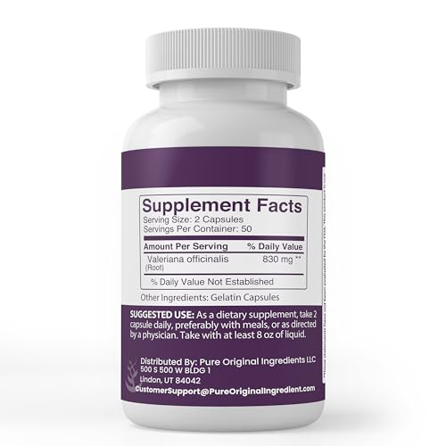 lab verified valerian root extract