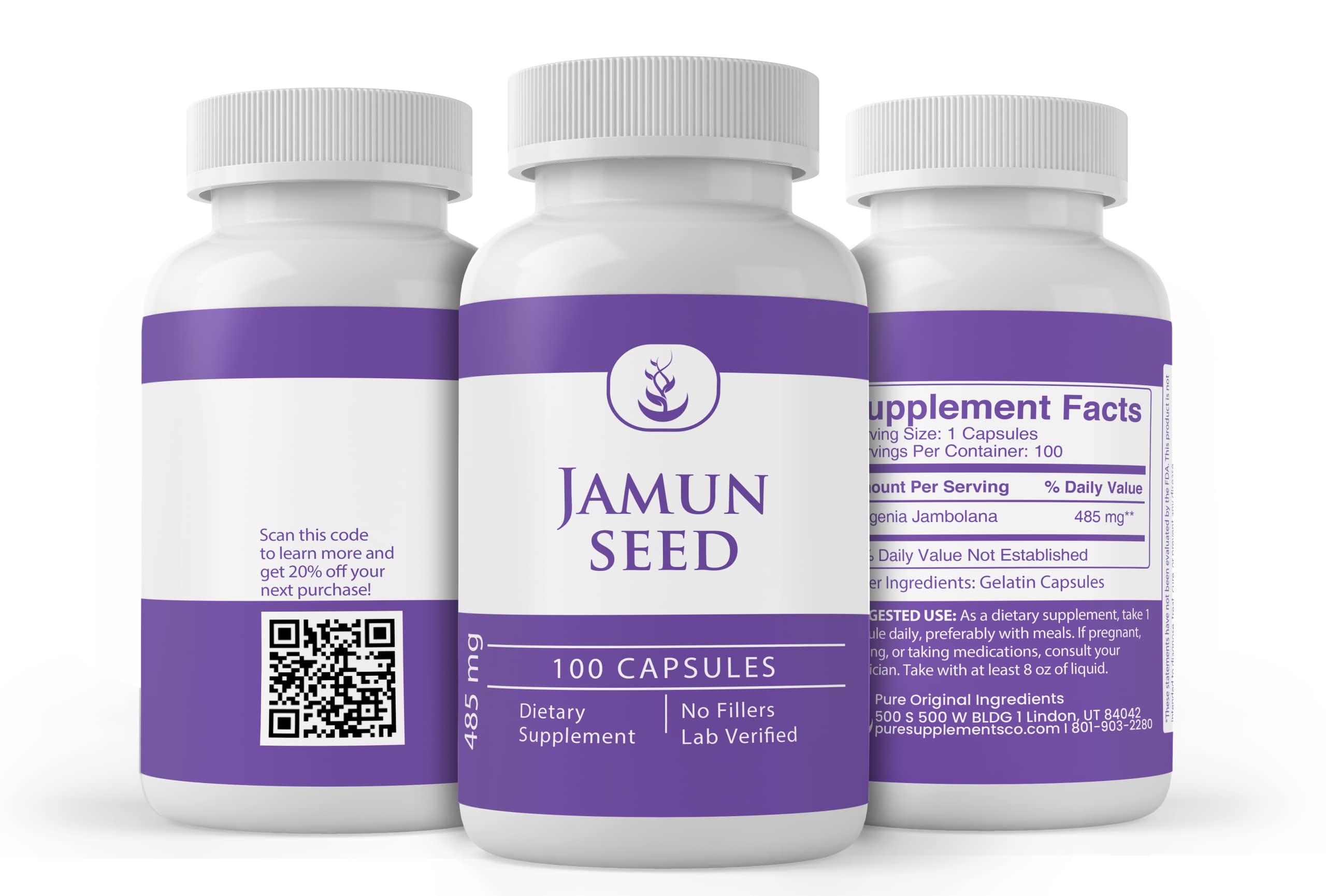 lab verified vitamin & mineral supplements