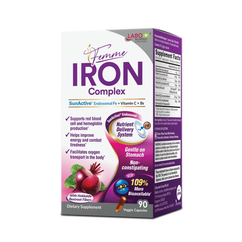 LABO Nutrition iron supplement for women