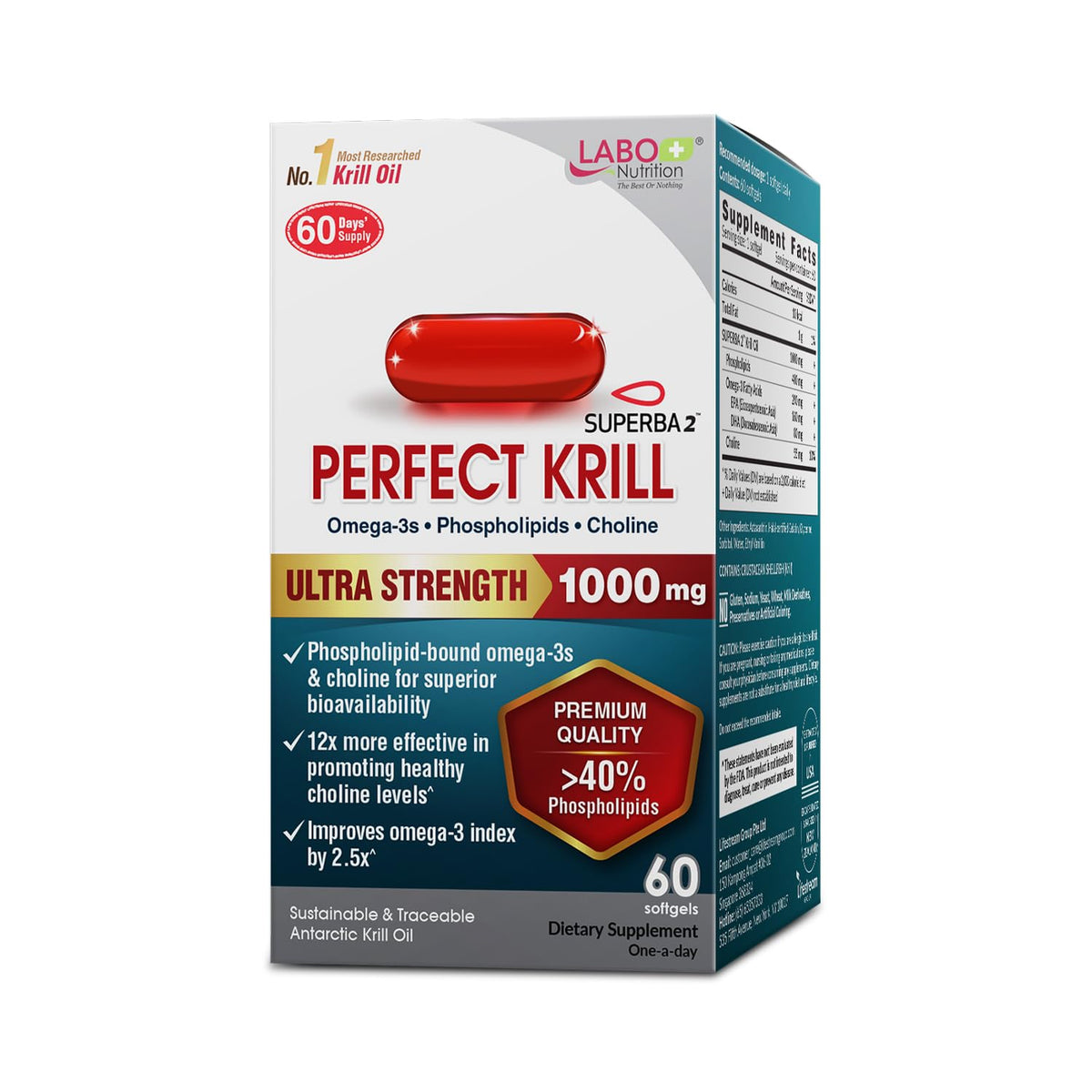 LABO Nutrition krill oil benefits