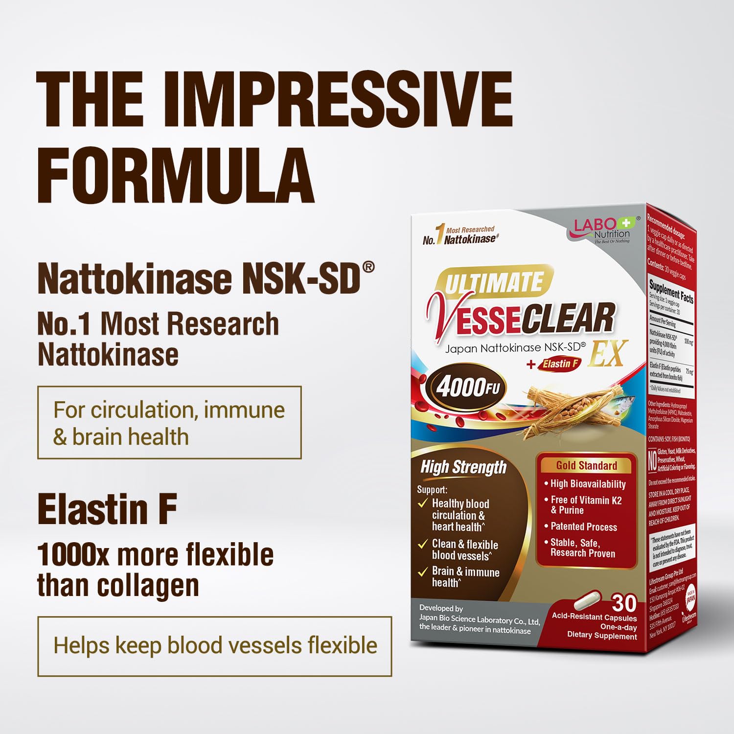 LABO Nutrition multivitamins for daily energy boost