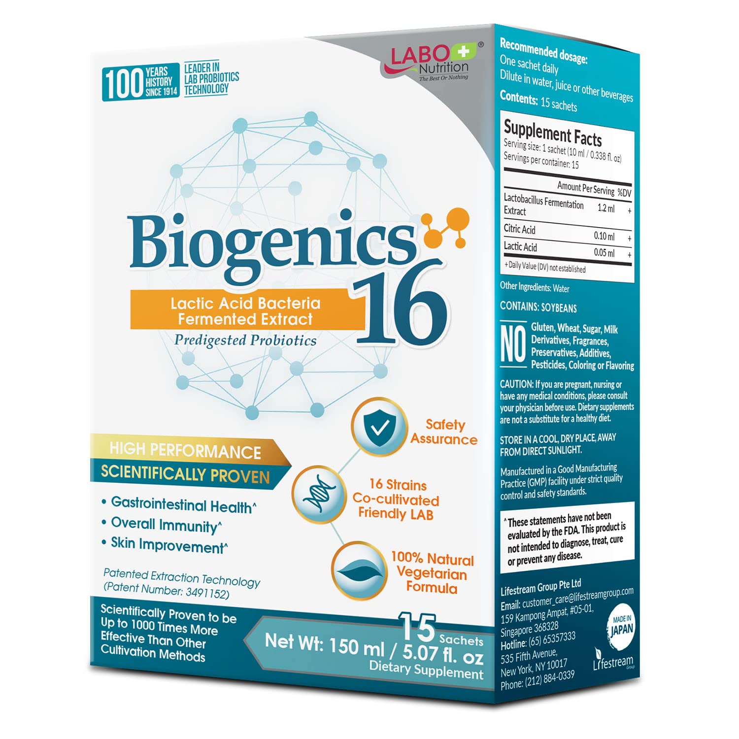 LABO Nutrition probiotics for women