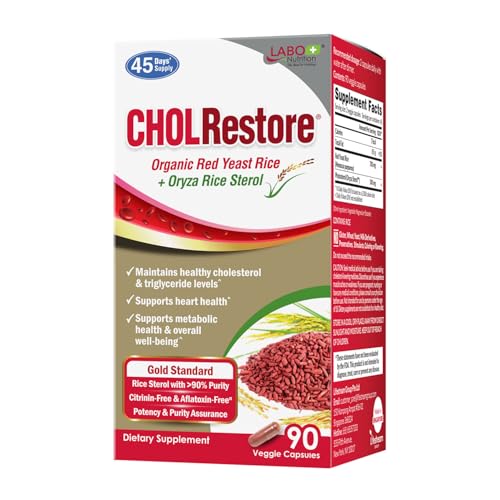 LABO Nutrition red yeast rice capsules