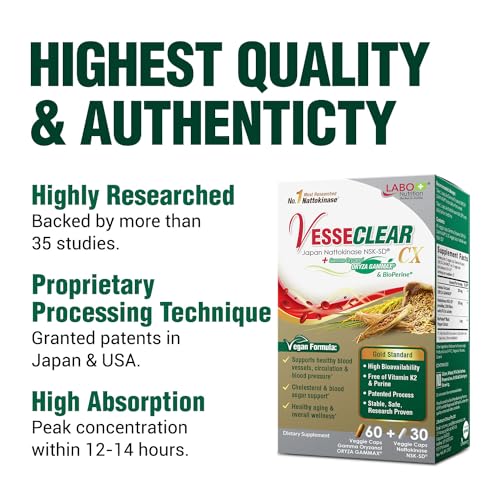 LABO Nutrition VesseCLEAR for cardiovascular support