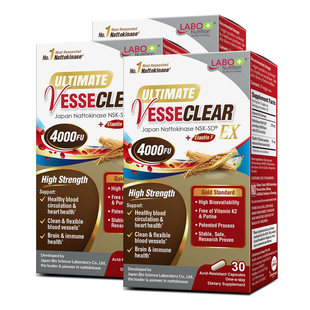 LABO Nutrition VesseCLEAR multivitamins for heart health