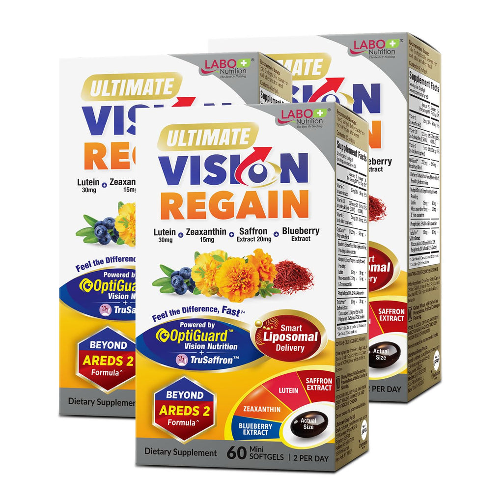 LABO Nutrition VisionREGAIN Lutein benefits