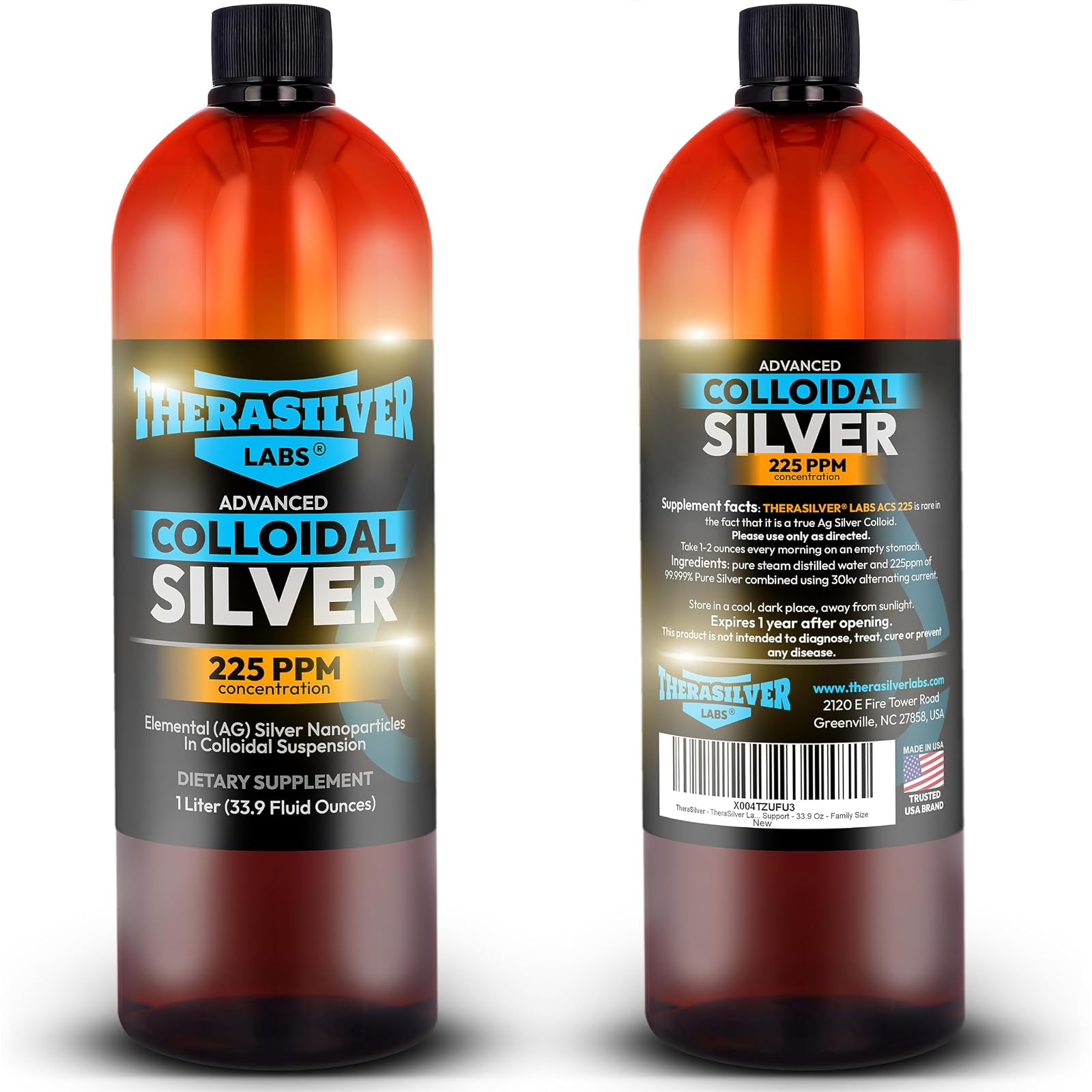 Labs colloidal silver 225 PPM