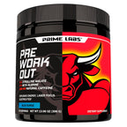 Labs pre-workout powder blue lemonade