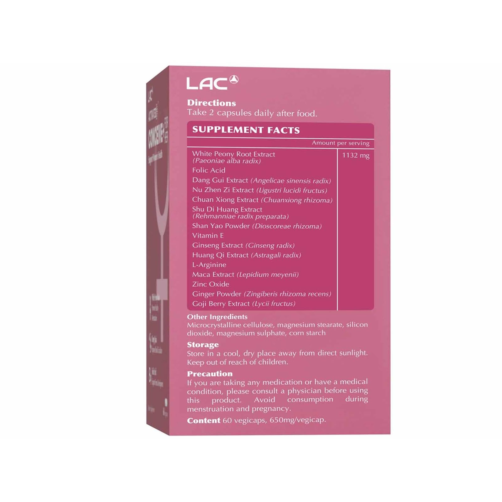 LAC Activated Conceive+ benefits