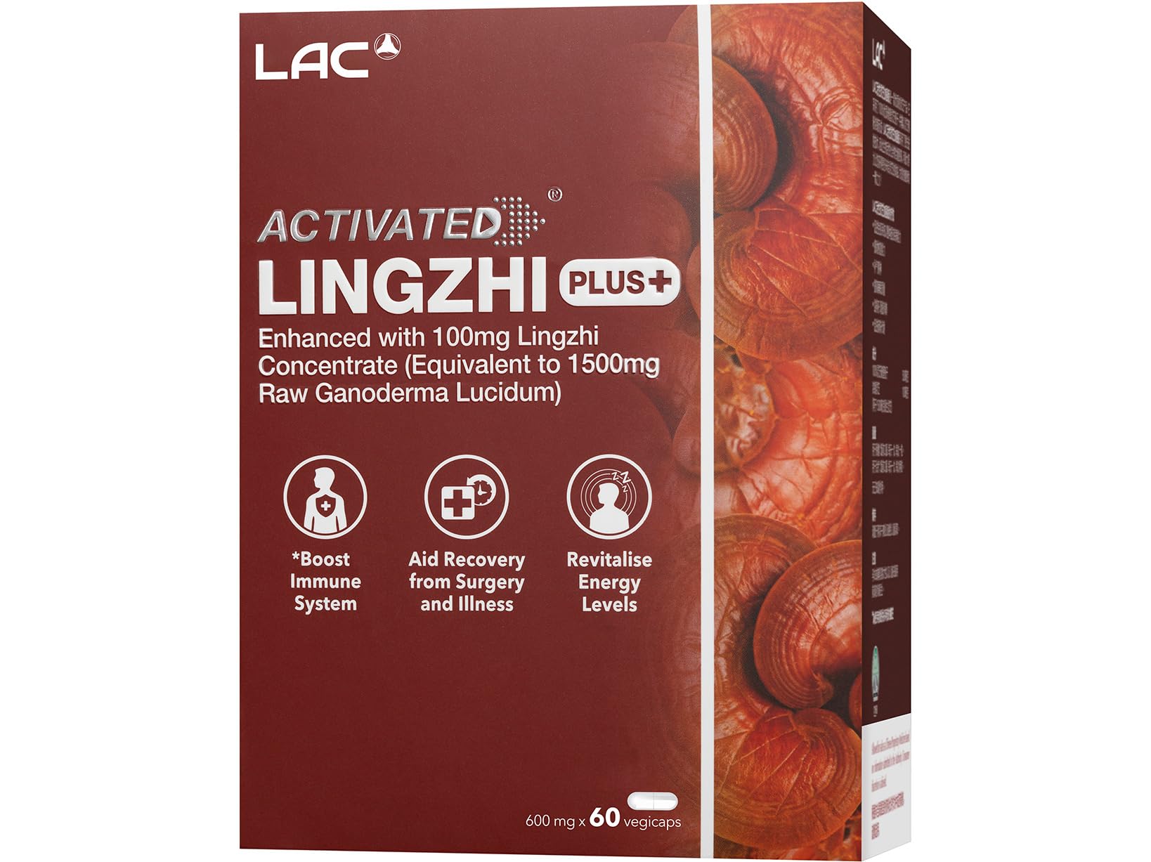 LAC Activated Lingzhi energy booster