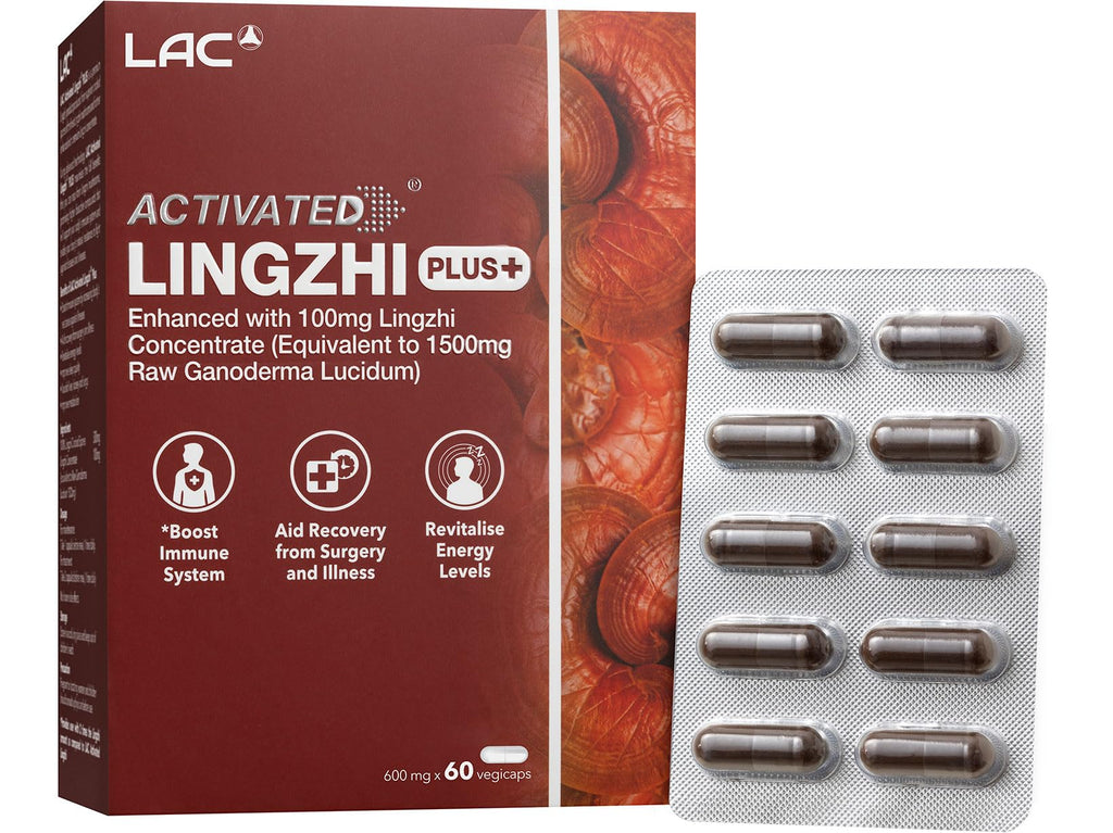 LAC Activated Lingzhi natural ingredients