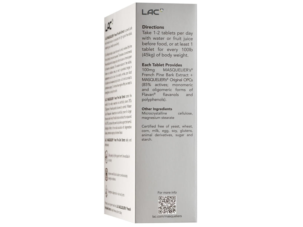 LAC Masquelier's health supplement for vitality