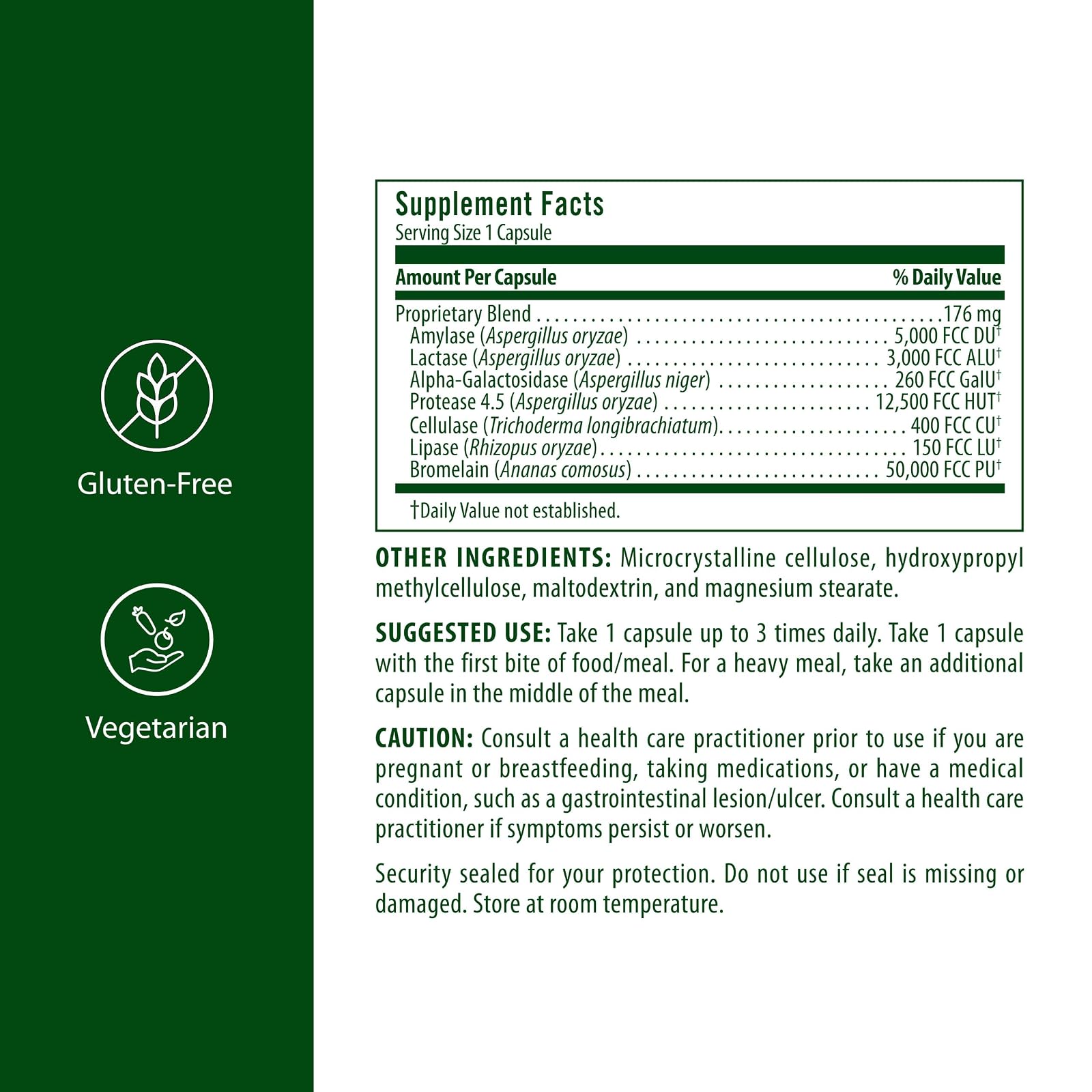 Lactase capsules for lactose digestion