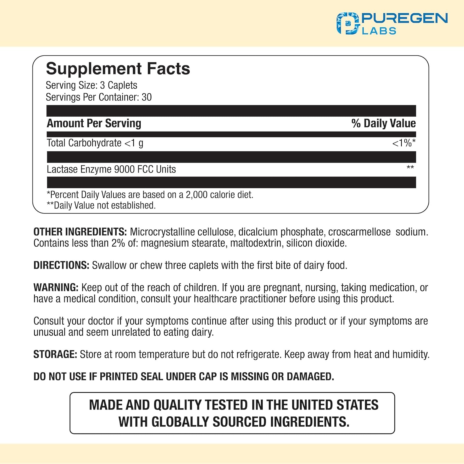 lactase enzyme caplets for lactose intolerance