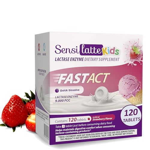 lactase enzyme digestive support tablets