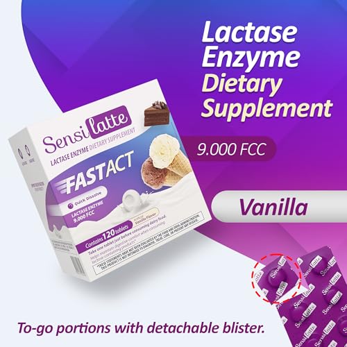 Lactase enzyme support for digestion