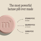 Lactase supplement for dairy enjoyment