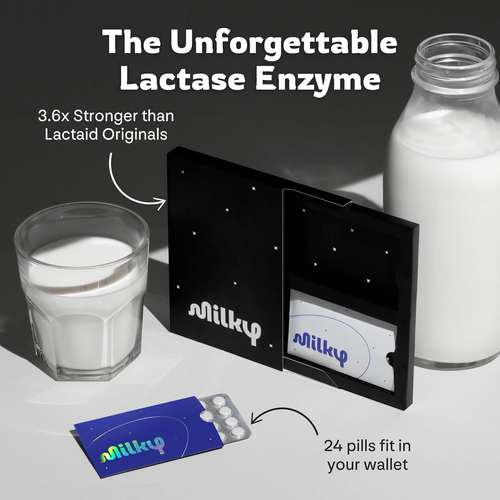 lactase tablets for dairy digestion support