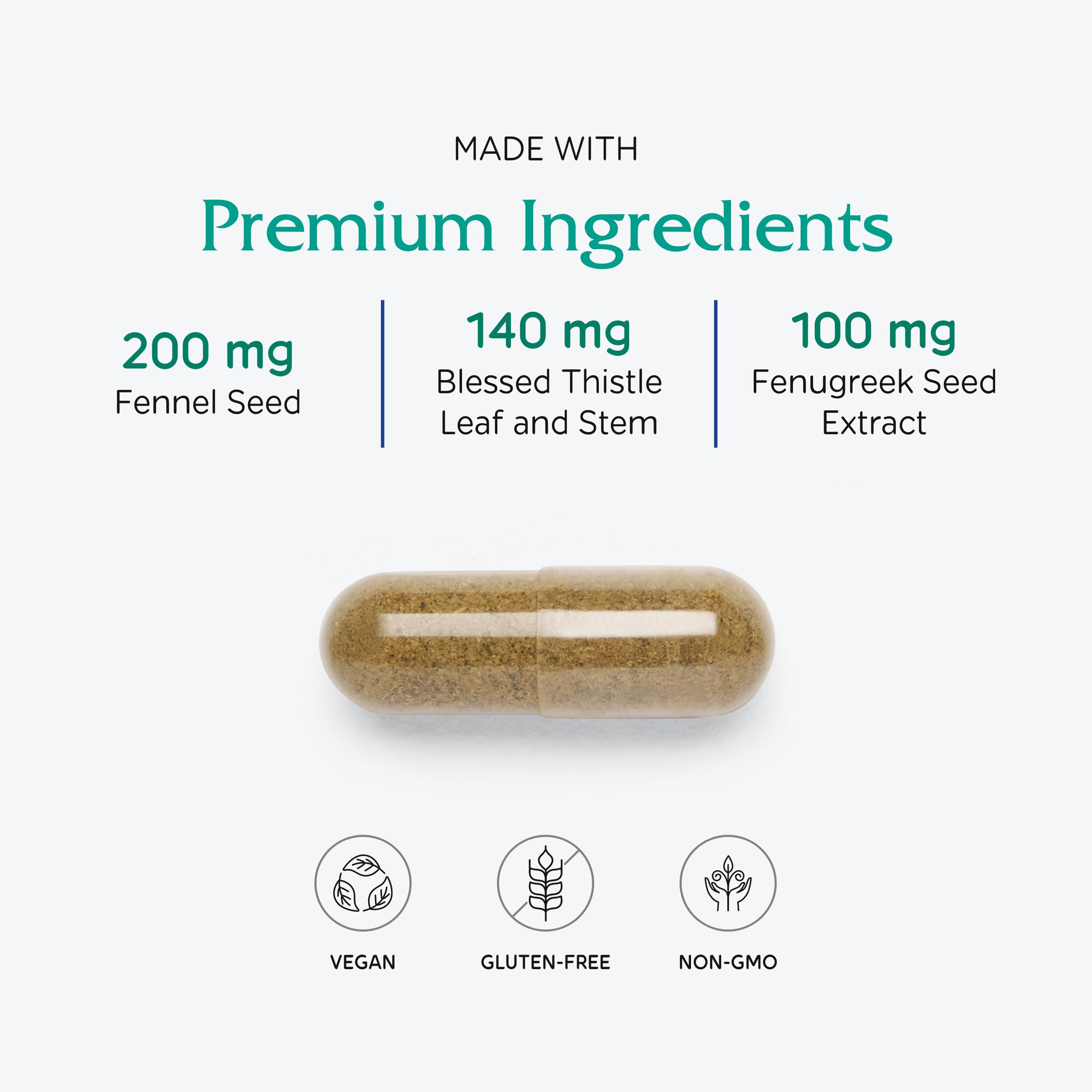 Lactation blend with silymarin for mothers