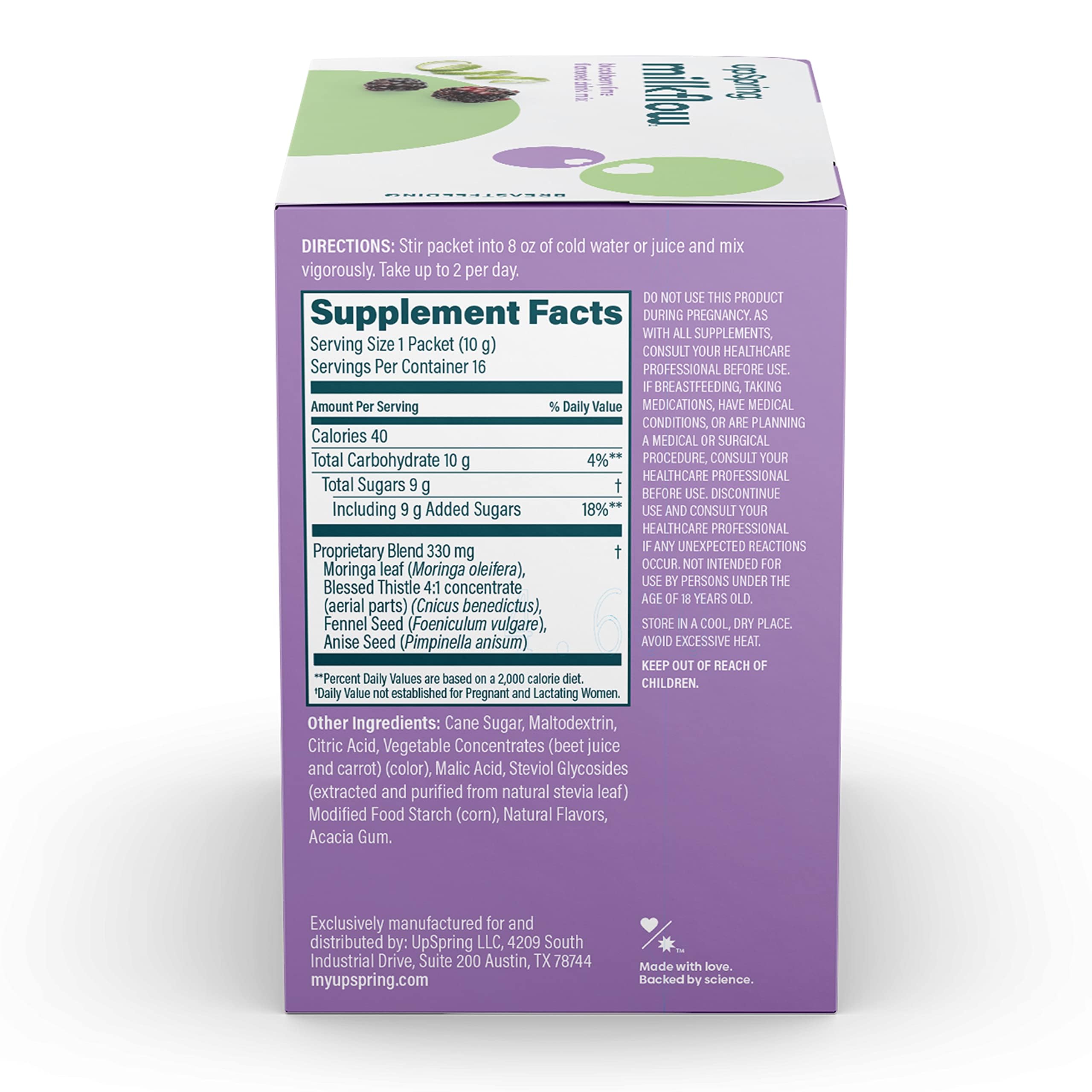 lactation drink mix with moringa