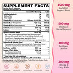 Lactation supplement for new mothers