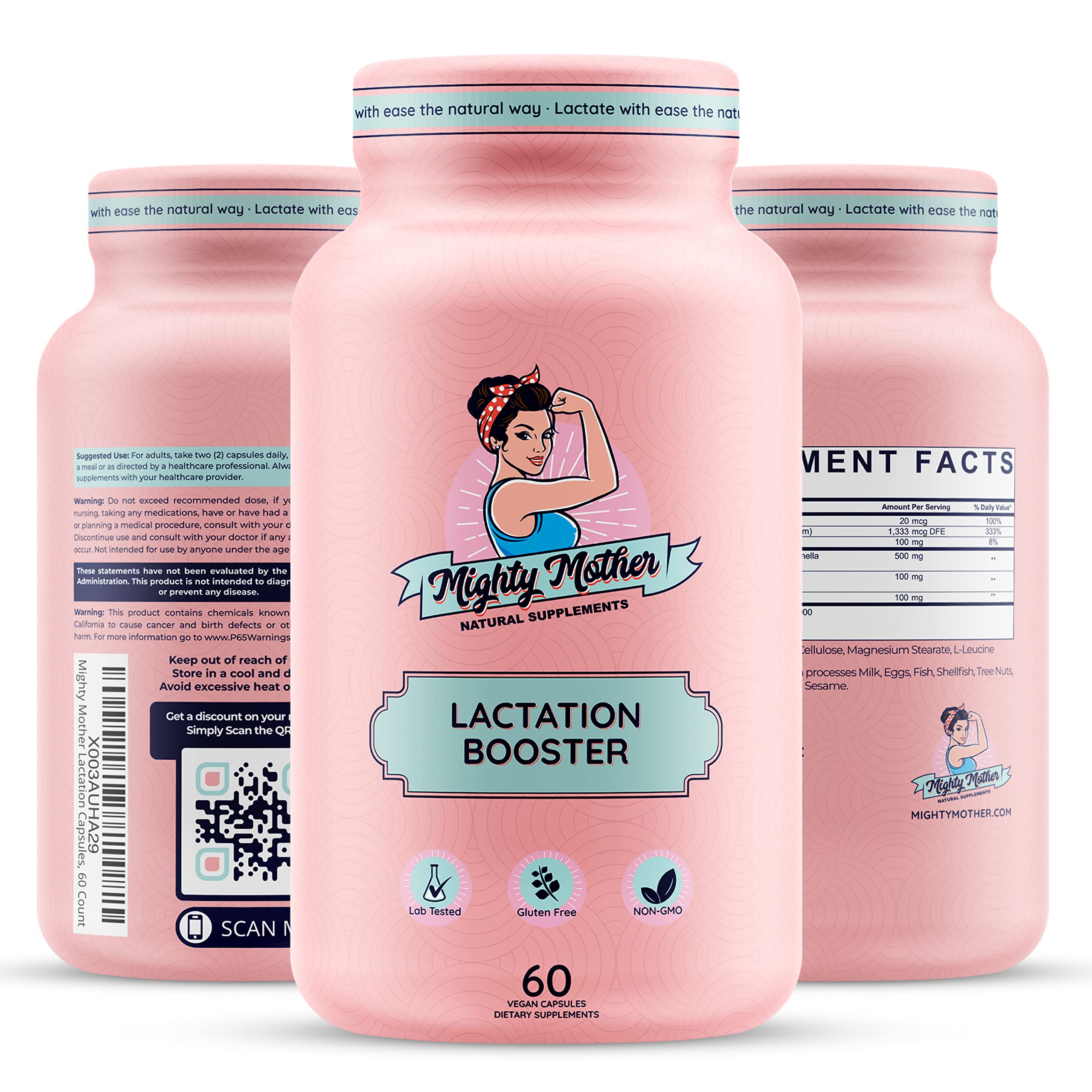 Lactation support supplement for nursing