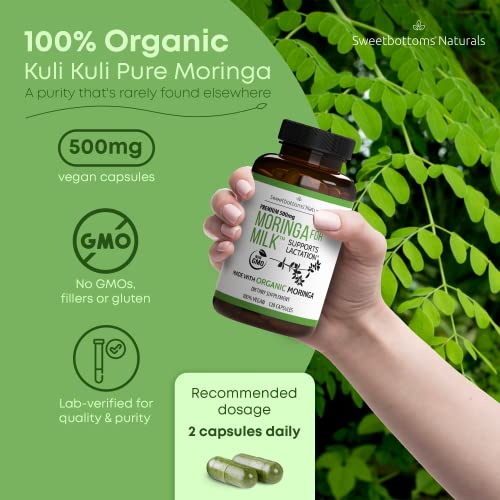 lactation support with organic moringa