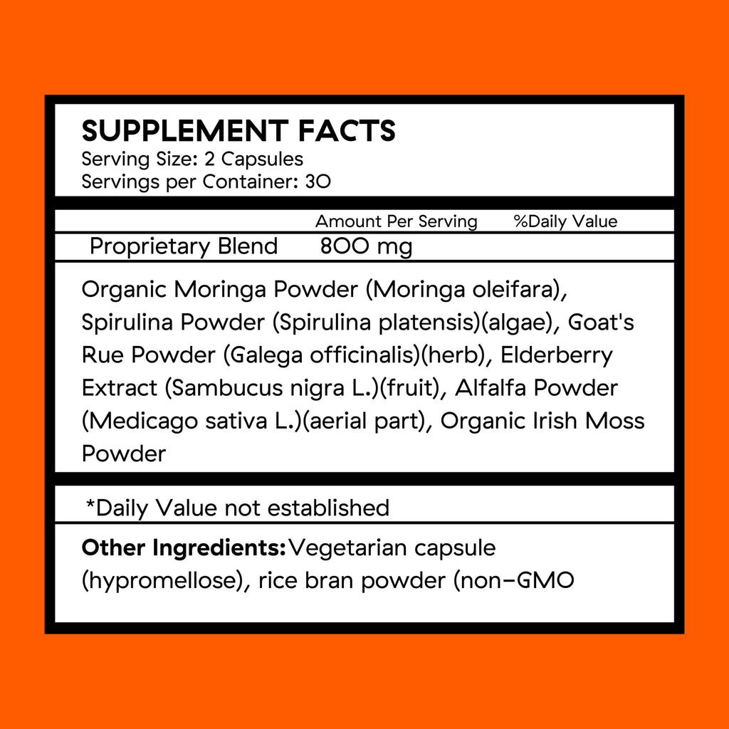 lactation support with superfood formula