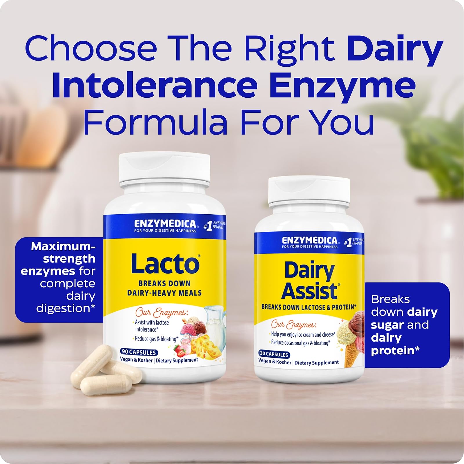 Lacto digestive enzymes for gut wellness