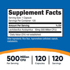 Lactobacillus Acidophilus capsules for women